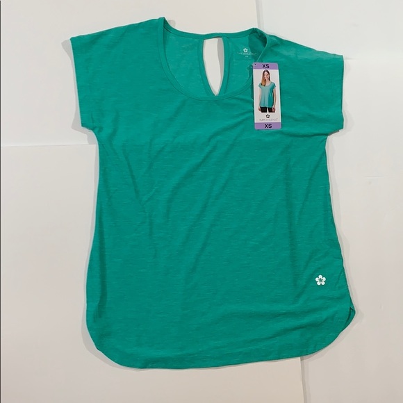 Tuff Athletics | Tops | Tuff Athletics Green Keyhole Tee Nwt | Poshmark